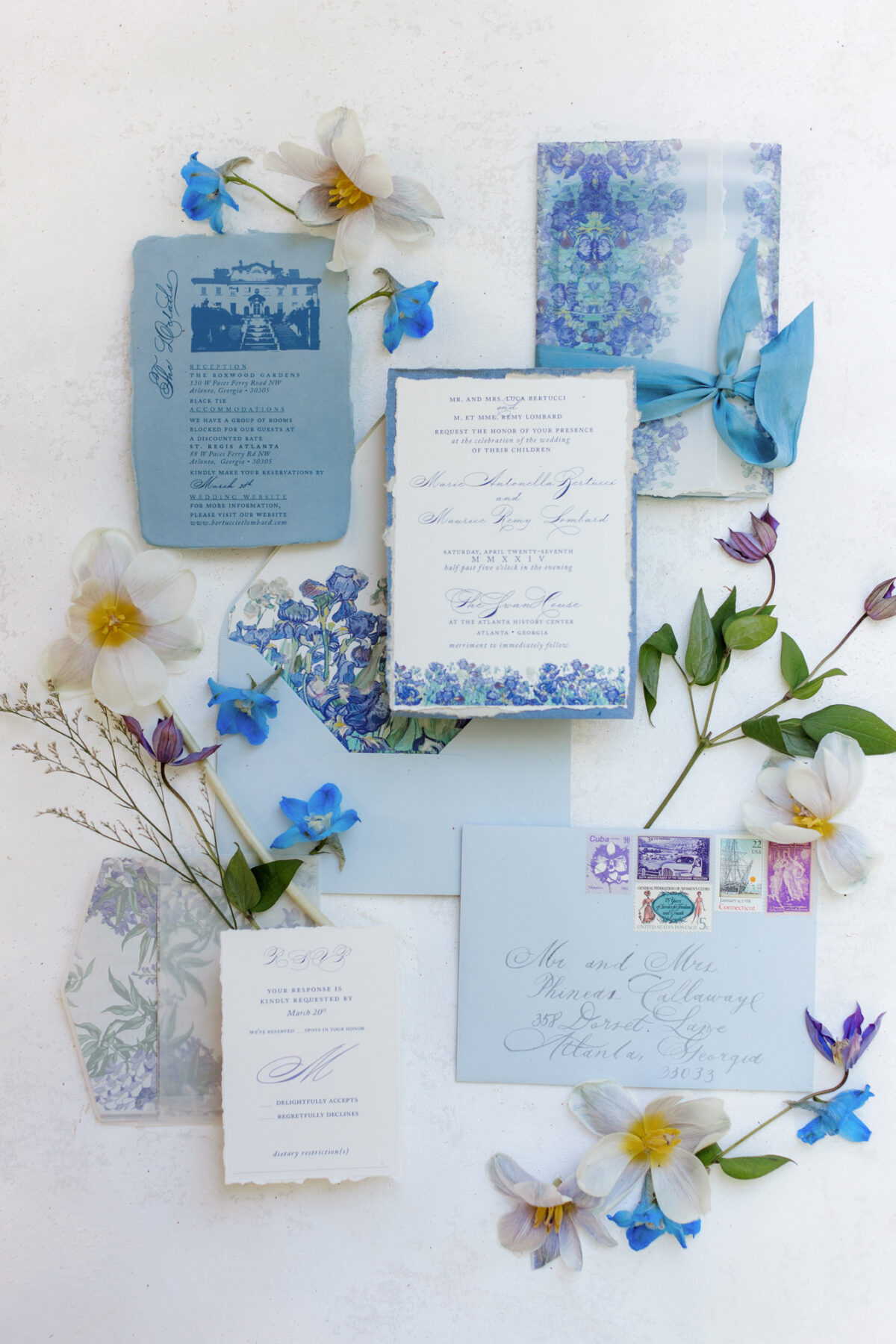 Dreamy Southern Styled Shoot at Atlanta's Swan House - Nearlywed Magazine